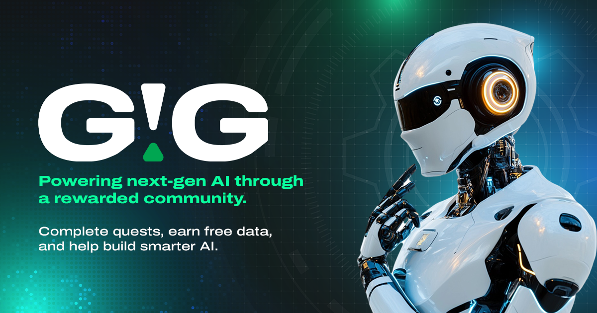 GIG Rewards - Human Intelligence, Powering Artificial Intelligence